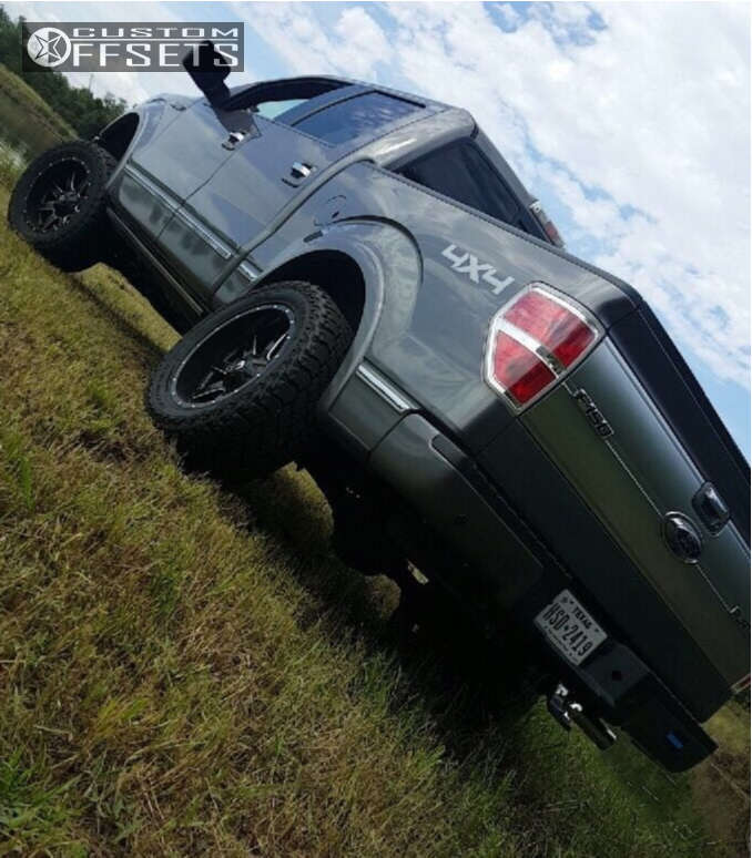 2010 Ford F-150 with 20x10 -12 Fuel Maverick and 305/55R20 Cooper ...