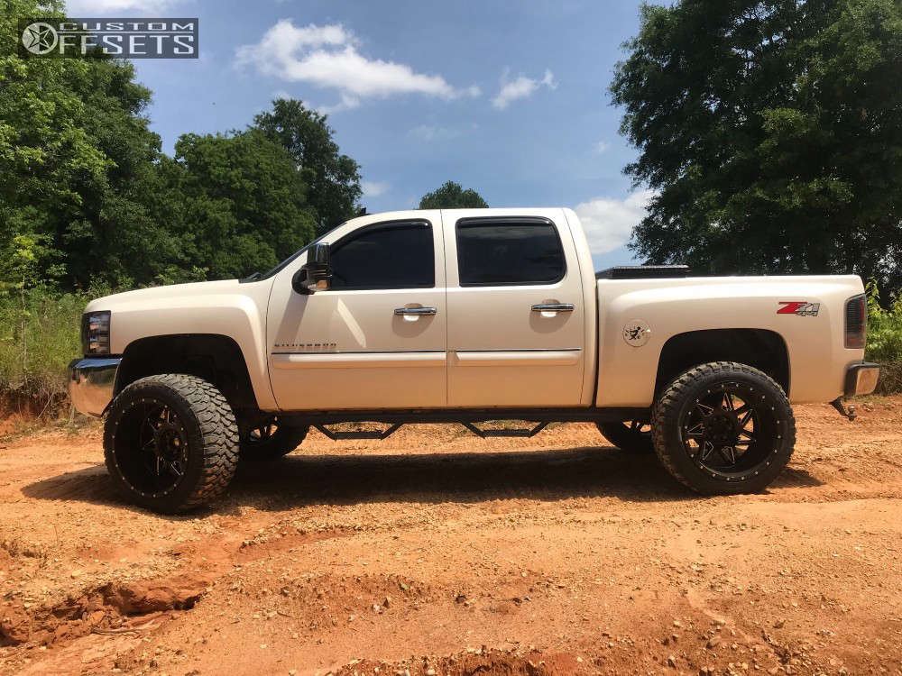 2013 Chevrolet Silverado 1500 with 24x14 -76 RBP Avenger and 37/13.5R24 ...