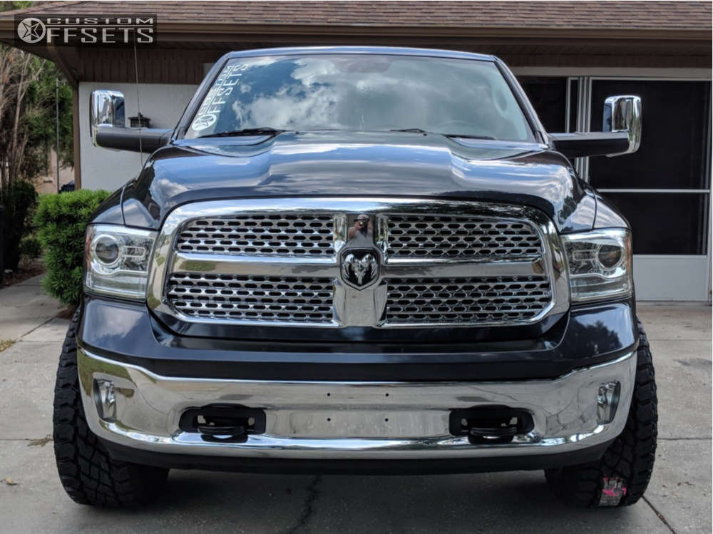 2016 Ram 1500 with 20x12 -51 Vision Prowler and 35/12.5R20 Cooper ...
