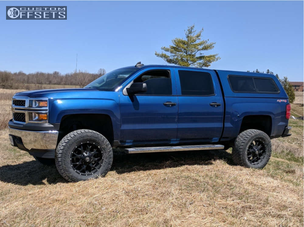 2015 Chevrolet Silverado 1500 with 20x9 0 Mayhem Warrior and 325/60R20 ...