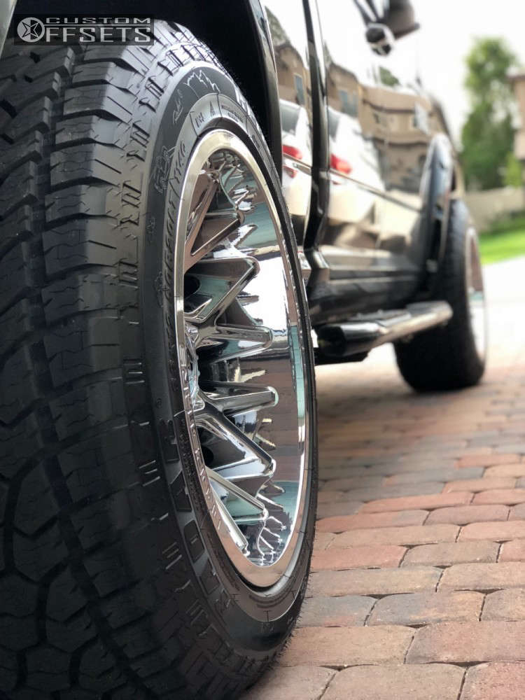 2017 Ram 1500 with 20x12 -44 Dropstars 654V and 33/12.5R20 Radar ...