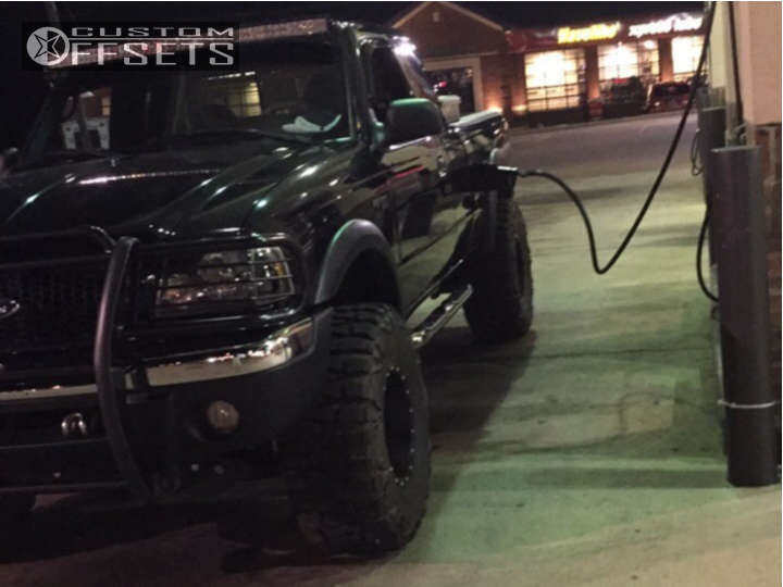 2003 Ford Ranger with 15x10 -43 Fuel Revolver and 33/13.5R15 Nitto Mud ...