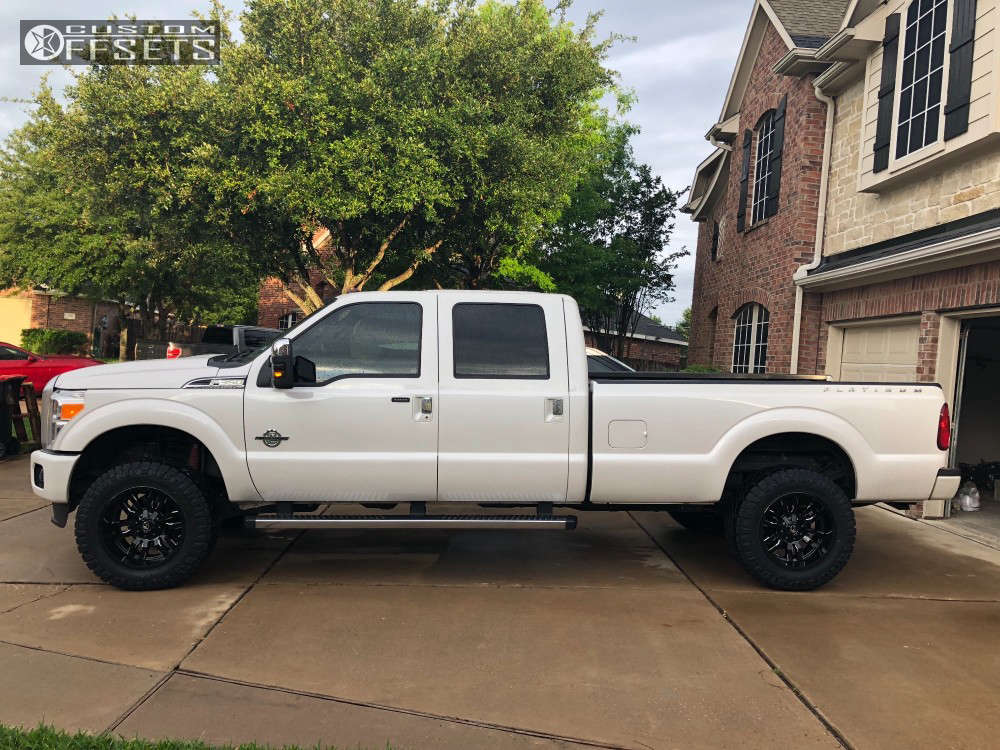2016 Ford F-350 Super Duty with 20x10 -18 Fuel Sledge and 35/11.5R20 ...