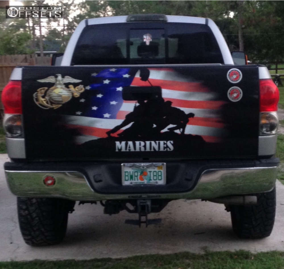 2008 Toyota Tundra with 18x8 60 BBS Xsp and 35/12.5R18 Toyo Tires Open ...