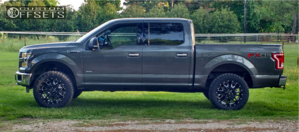 2016 Ford F-150 with 20x9 18 Ultra Hunter and 295/55R20 Nitto Ridge ...