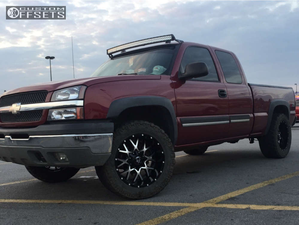 2004 Chevrolet Silverado 1500 Classic with 20x10 -19 Dropstars 645mb ...