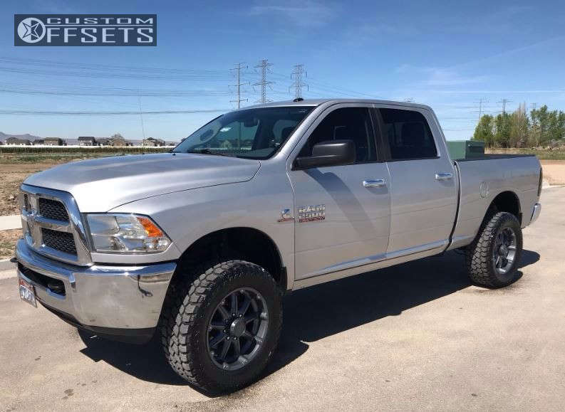 2014 Ram 2500 with 20x9 18 XD Badlands and 35/12.5R20 Big O Big Foot ...