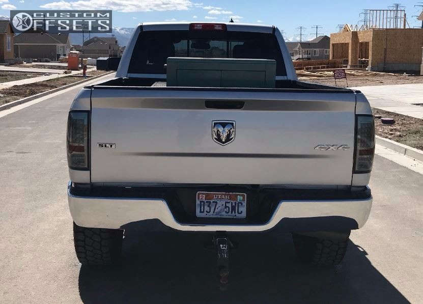 2014 Ram 2500 with 20x9 18 XD Badlands and 35/12.5R20 Big O Big Foot ...