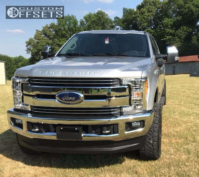 2017 Ford E-250 with 20x9 1 Fuel Sledge and 295/65R20 Nitto Ridge ...