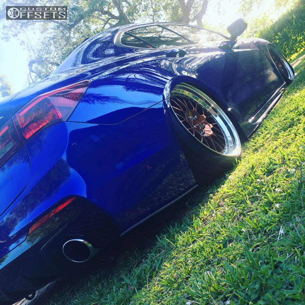 2018 Acura TLX with 20x9 38 Rotiform and 225/30R20 Sumitomo Htr Z Ii ...