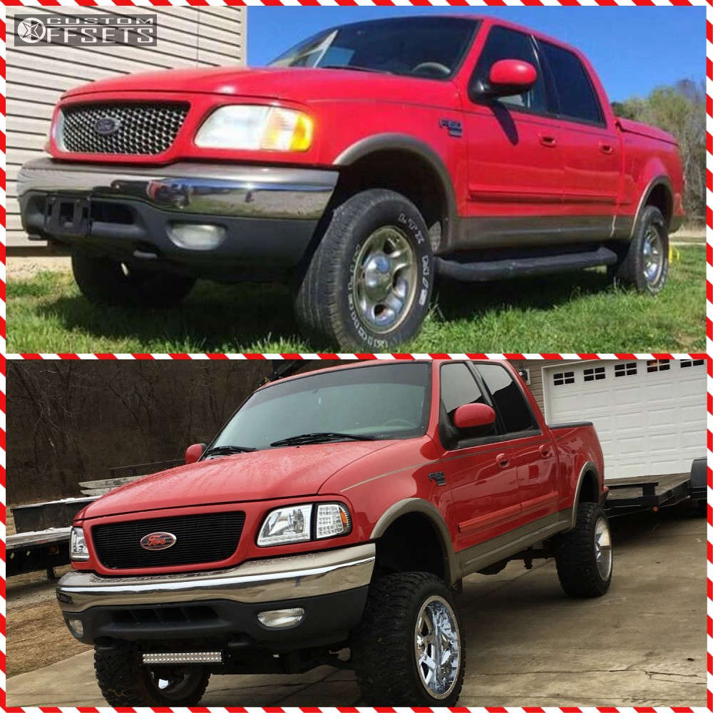 2001 Ford F-150 with 20x12 -44 Fuel Maverick D536 and 33/12.5R20 RBP ...