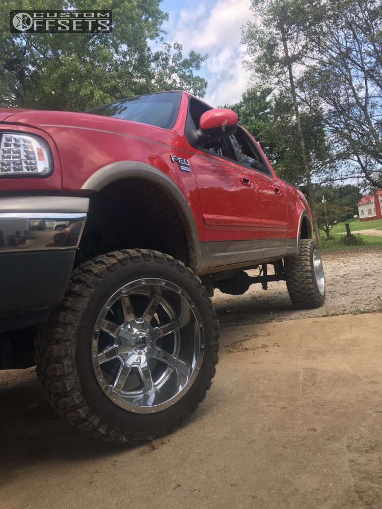 2001 Ford F-150 with 20x12 -44 Fuel Maverick D536 and 33/12.5R20 RBP ...
