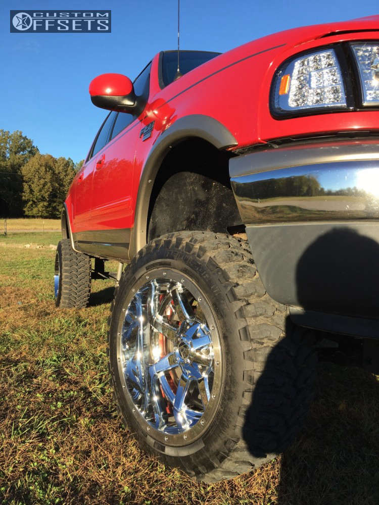 2001 Ford F-150 with 20x12 -44 Fuel Maverick D536 and 33/12.5R20 RBP ...