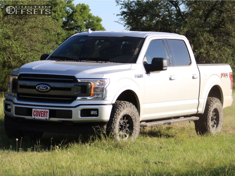 2018 Ford F-150 with 17x8.5 0 Method Mesh and 33/12.5R17 Nitto Ridge ...