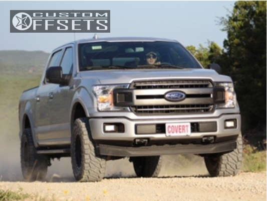 2018 Ford F-150 with 17x8.5 0 Method Mesh and 33/12.5R17 Nitto Ridge ...