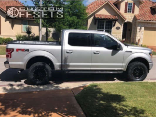 2018 Ford F-150 with 17x8.5 0 Method Mesh and 33/12.5R17 Nitto Ridge ...