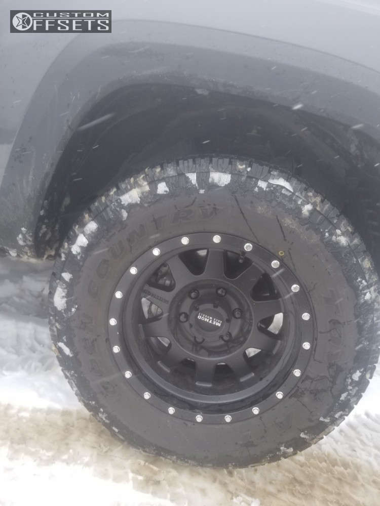 2017 Toyota Tacoma with 17x9 -12 Method The Standard and 265/70R17 Toyo ...