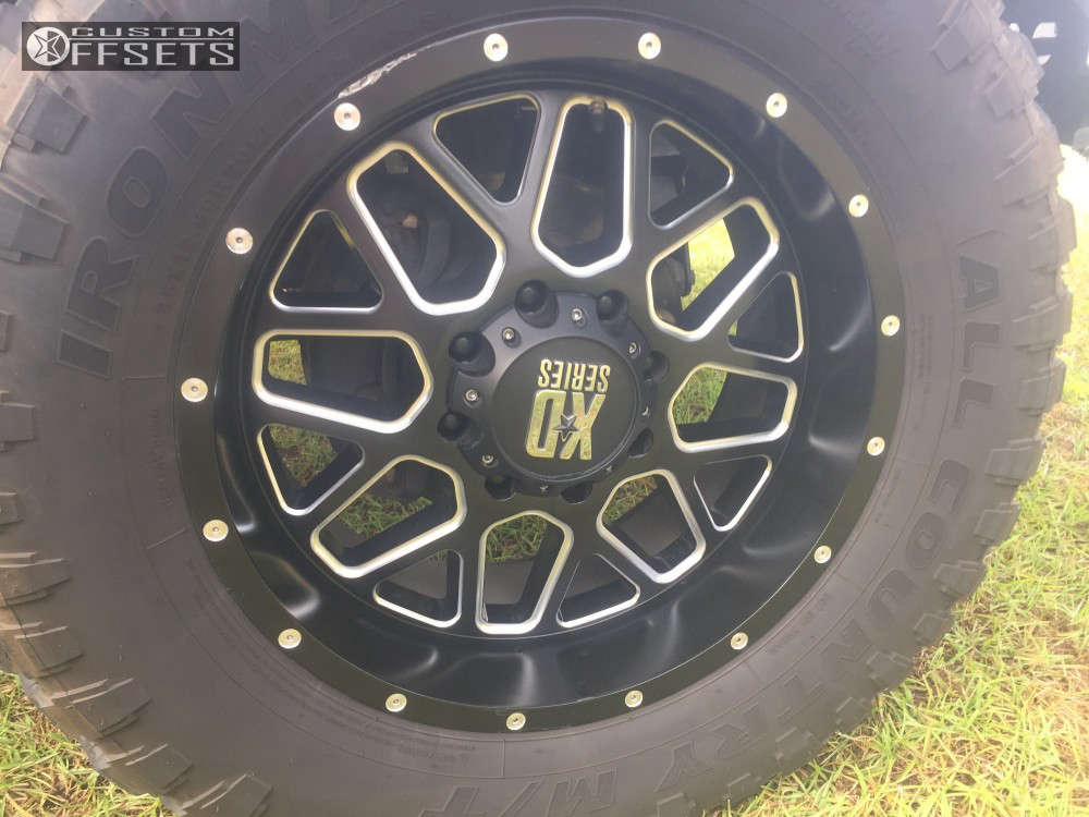 2009 Chevrolet Silverado 1500 with 20x10 -24 XD Xd820 and 35/12.5R20 ...