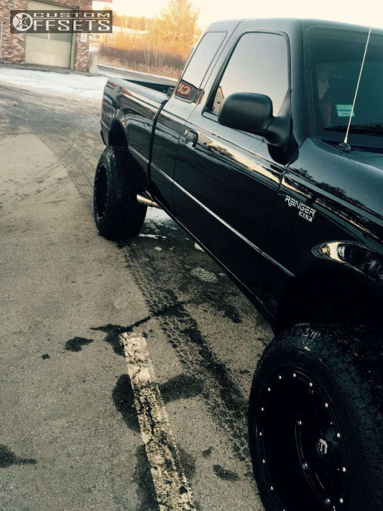 2005 Ford Ranger with 18x12 -44 Fuel Hostage and 285/60R18 Toyo Tires ...