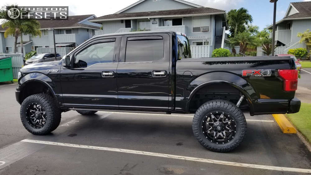 2018 Ford F-150 with 20x9 1 Fuel Lethal and 35/12.5R20 Nitto Ridge ...