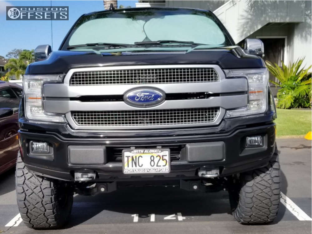 2018 Ford F-150 with 20x9 1 Fuel Lethal and 35/12.5R20 Nitto Ridge ...