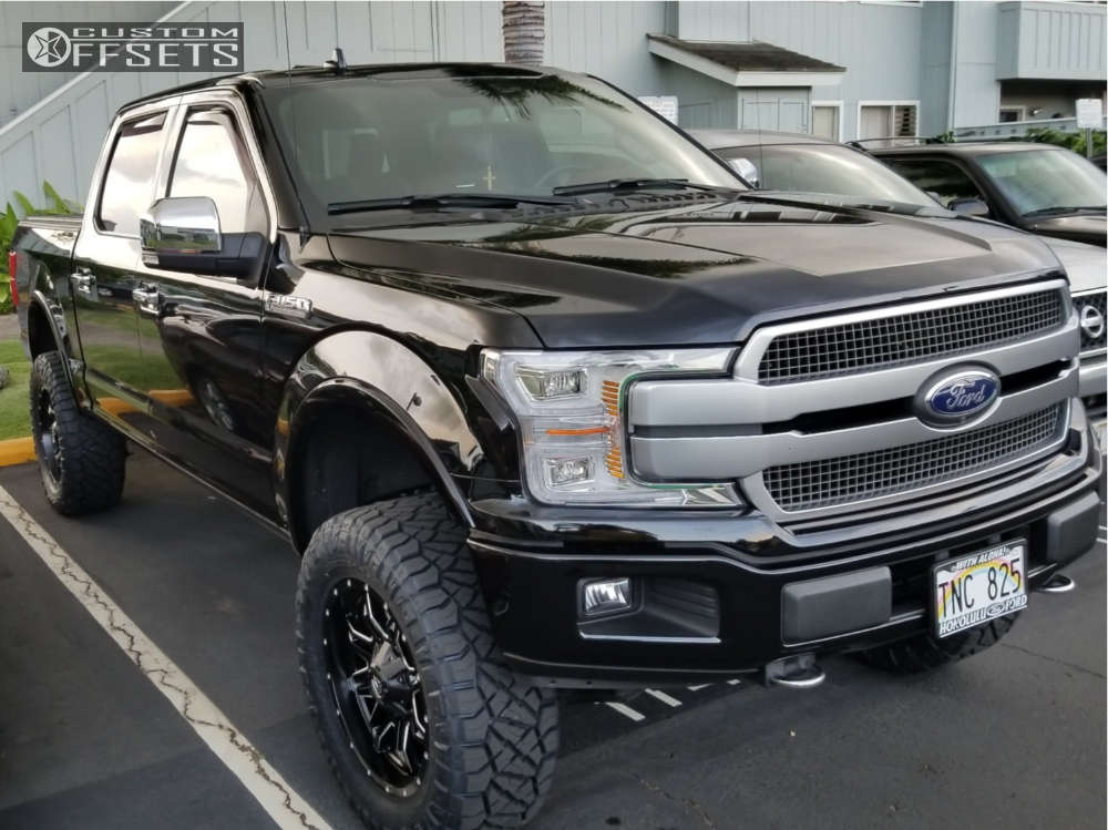 2018 Ford F-150 with 20x9 1 Fuel Lethal and 35/12.5R20 Nitto Ridge ...