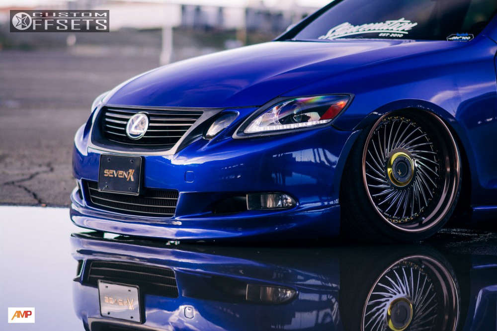 2007 Lexus GS350 with 20x10 5 SevenK Superfin 3PC and 225/35R20 Federal ...