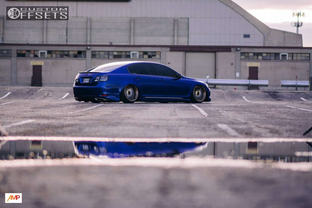 2007 Lexus GS350 with 20x10 5 SevenK Superfin 3PC and 225/35R20 Federal ...