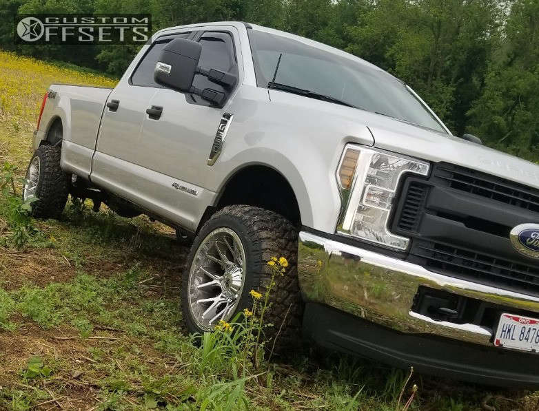 2018 Ford F-350 Super Duty with 20x12 -44 Dropstars 654v and 33/12.5R20 ...