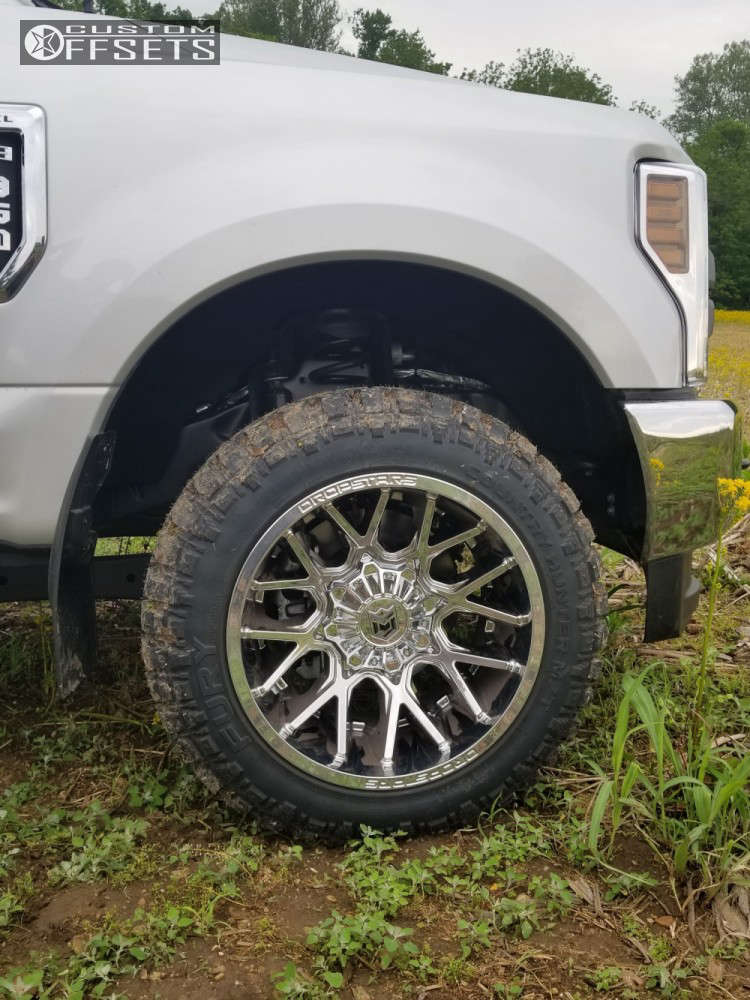 2018 Ford F-350 Super Duty with 20x12 -44 Dropstars 654v and 33/12.5R20 ...