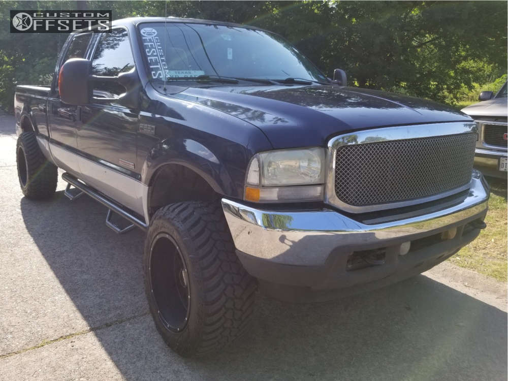 2004 Ford F-250 Super Duty with 20x12 -51 Vision Rocker and 35/12.5R20 ...