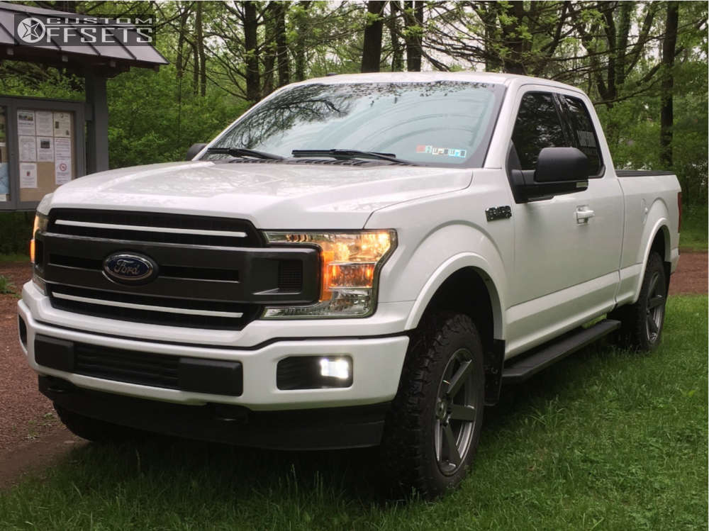 2018 Ford F-150 with 20x9.5 30 Black Rhino Karoo and 285/65R20 ...