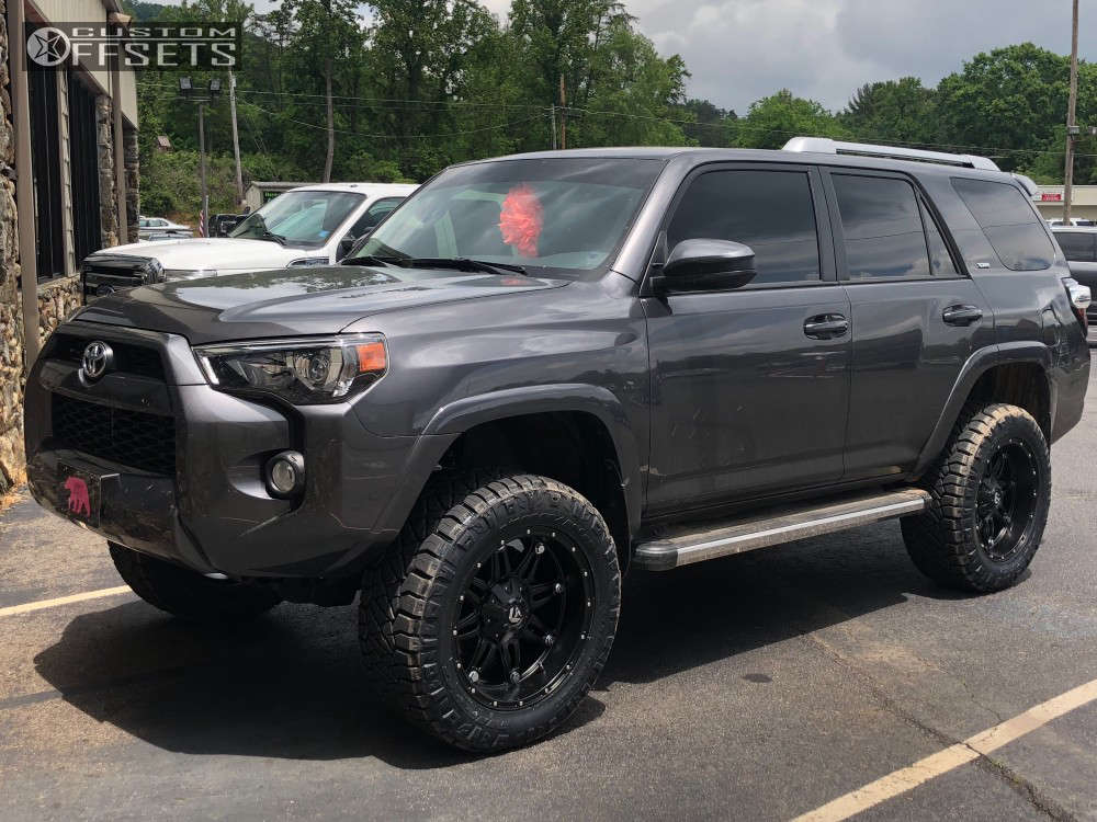 2018 Toyota 4Runner with 20x10 -24 Fuel Hostage D531 and 33/12.5R20 ...