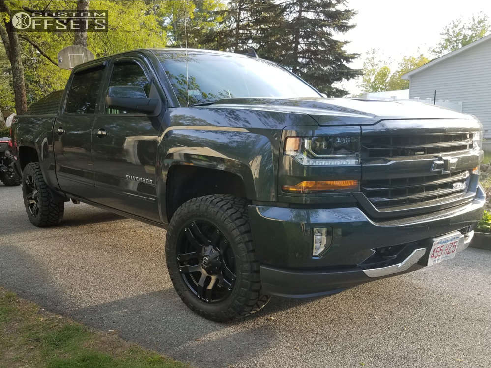 2018 Chevrolet Silverado 1500 with 20x9 1 Fuel Pump and 33/11.5R20 ...