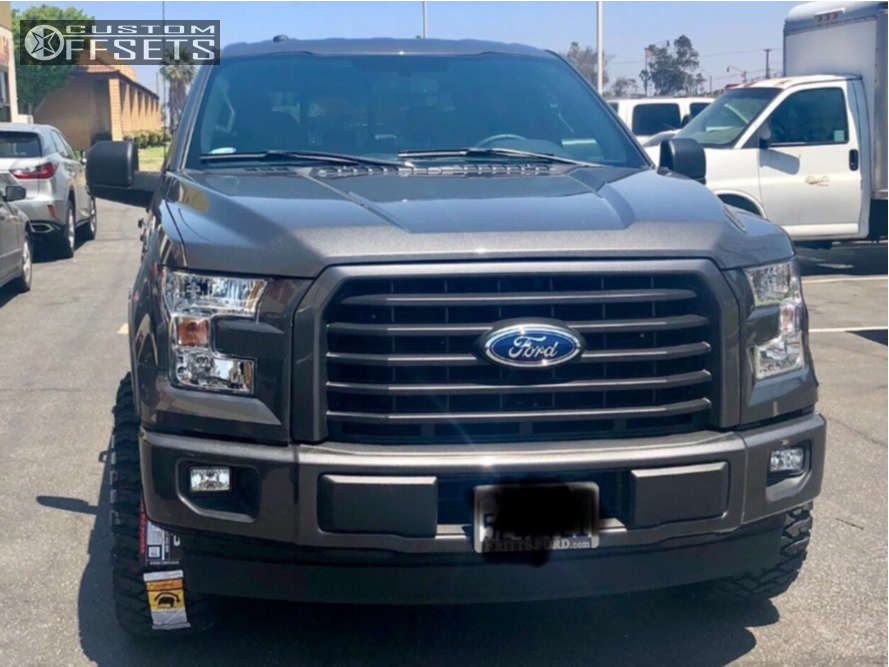 2017 Ford F-150 with 20x10 -24 Fuel Hostage and 33/12.5R20 RBP Repulsor ...