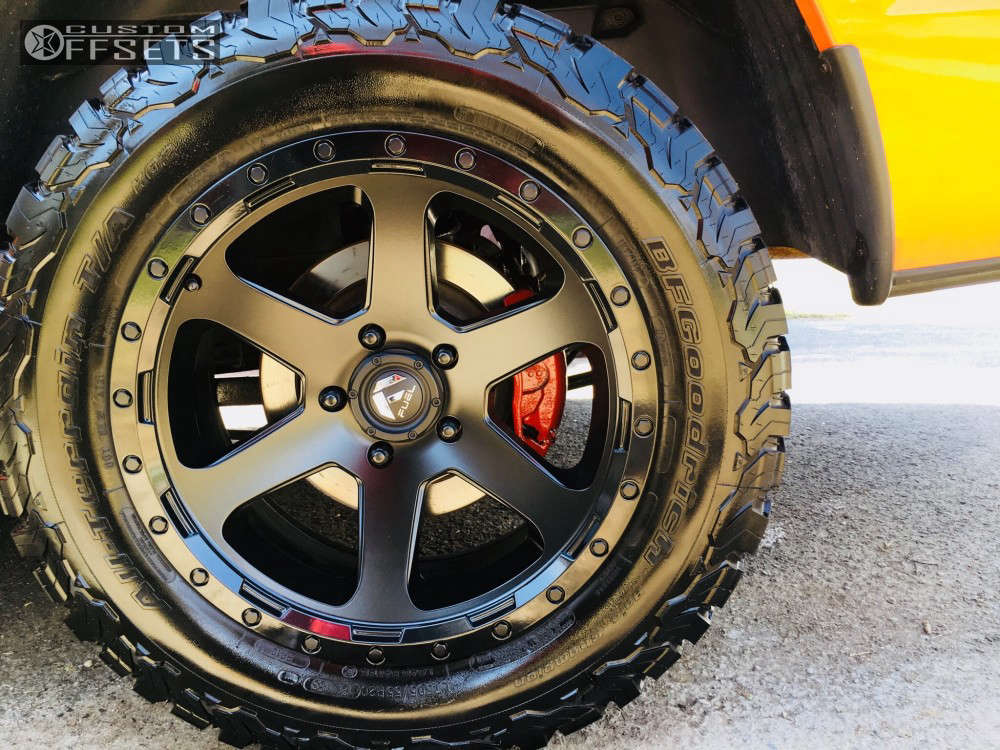 2017 Dodge Ram 1500 with 20x9 1 Fuel Ripper and 305/55R20 BFGoodrich ...