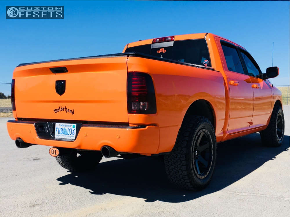 2017 Dodge Ram 1500 with 20x9 1 Fuel Ripper and 305/55R20 BFGoodrich ...