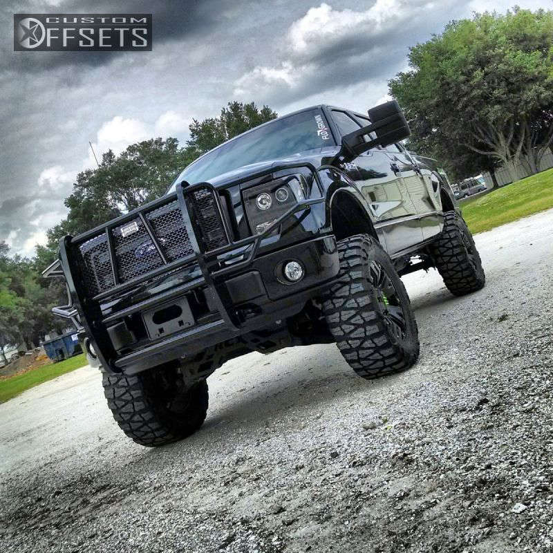 2013 Ford F-150 with 20x9 -12 Dropstars Monster and 37/13.5R20 Nitto ...