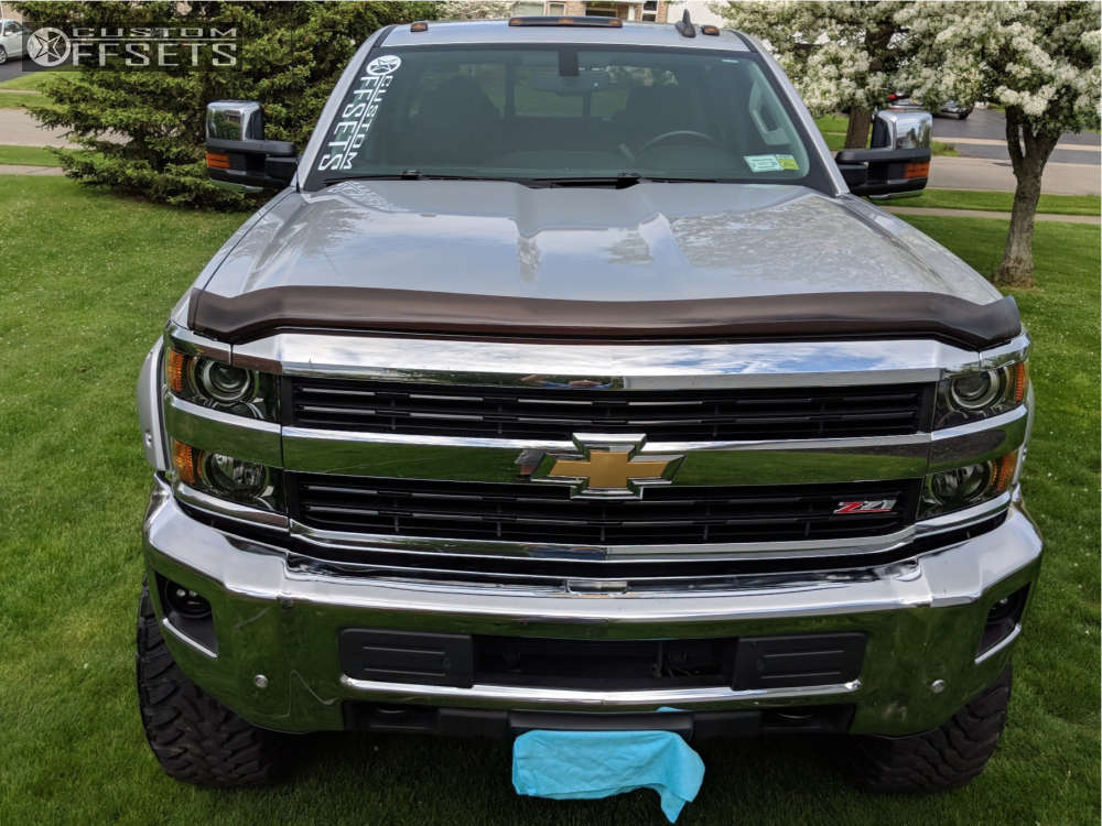 2015 Chevrolet Silverado 2500 HD with 20x12 -44 Dropstars 652v and 37/ ...