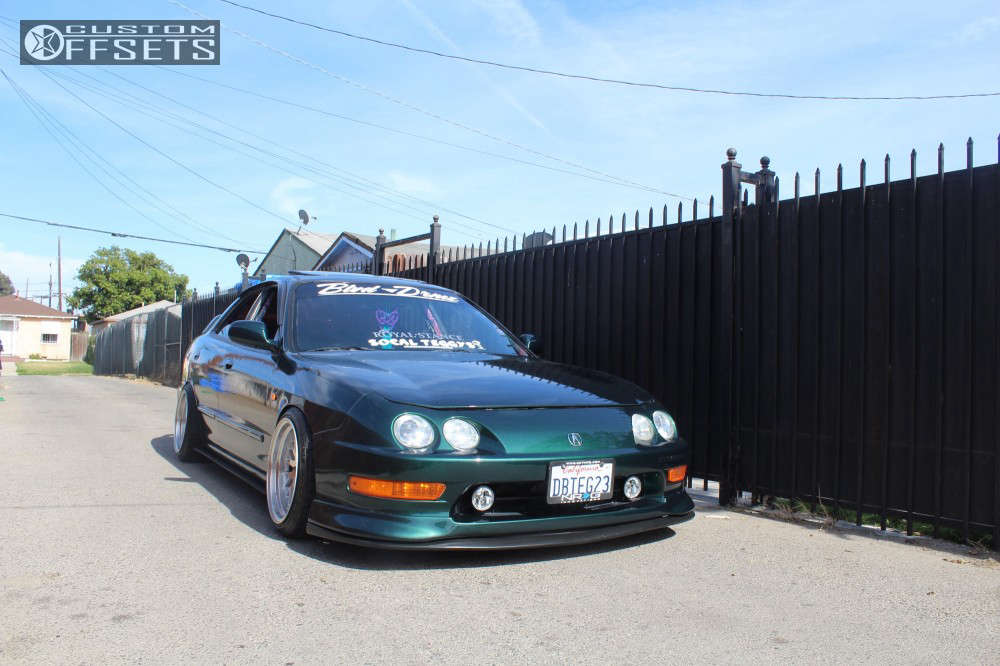 1999 Acura Integra with 16x9 XXR 531 and 205/40R16 Falken Azenis Rt ...