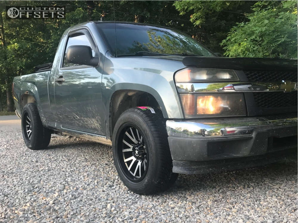 2006 Chevrolet Colorado with 17x9 Rebel Racing Sierra and 235/60R17 ...