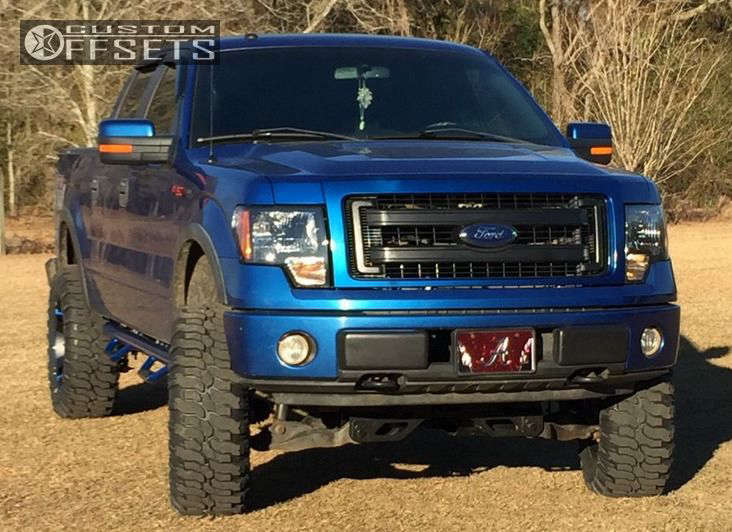 2009 Ford F-150 with 20x9 -12 XD XD811 and 35/12.5R20 Super Swamper SS ...
