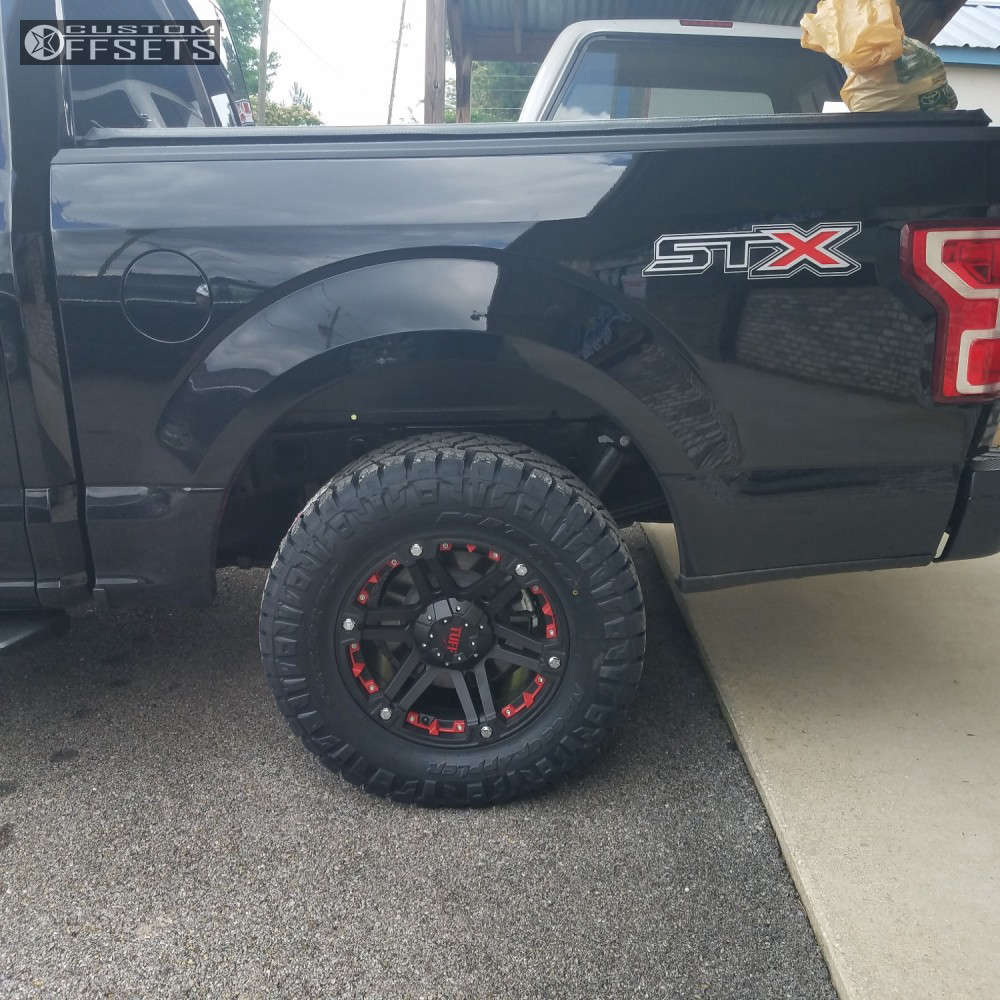 2018 Ford F-150 with 18x9 20 Tuff T01 and 33/12.5R18 Nitto Ridge ...