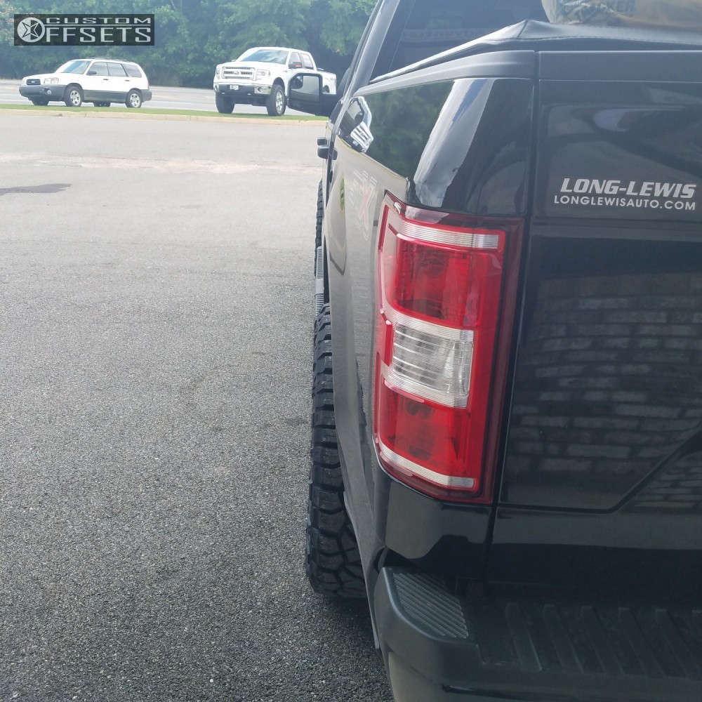 2018 Ford F-150 with 18x9 20 Tuff T01 and 33/12.5R18 Nitto Ridge ...