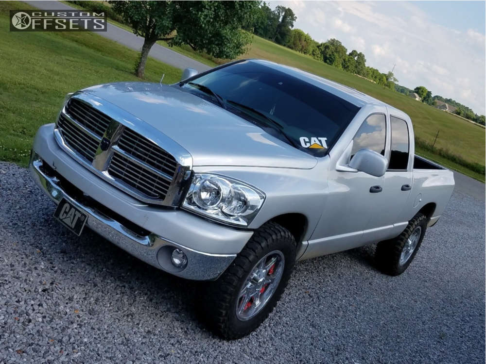 2007 Dodge Ram 1500 with 20x9 -12 Mayhem Missile and 35/12.5R20 ...