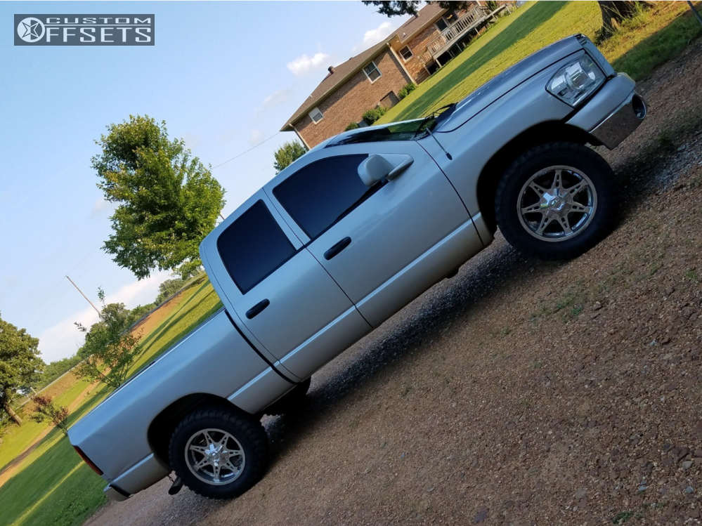 2007 Dodge Ram 1500 with 20x9 -12 Mayhem Missile and 35/12.5R20 ...