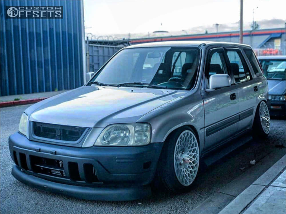 1999 Honda CR-V with 18x9.5 35 AVID1 AV60 and 225/40R18 Nankang NS-20 ...