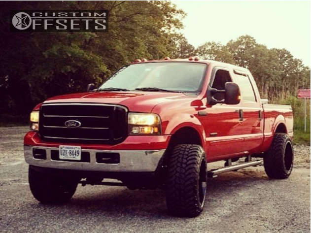 2006 Ford F-250 Super Duty with 22x14 -76 TIS 544BM and 325/50R22 AMP ...