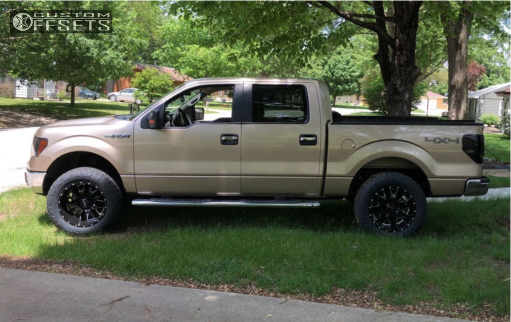2011 Ford F-150 with 20x10 -25 Ultra Hunter and 305/55R20 AMP Pro AT ...