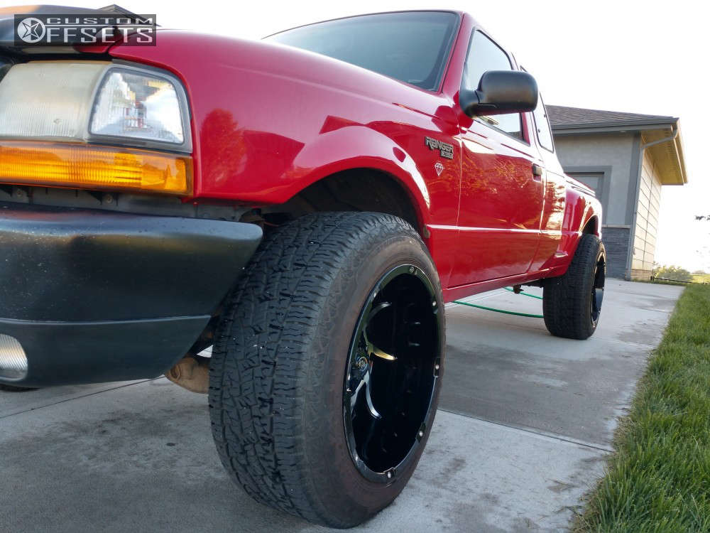 1999 Ford Ranger with 20x12 -51 Vision Prowler and 275/65R20 Nexen ...